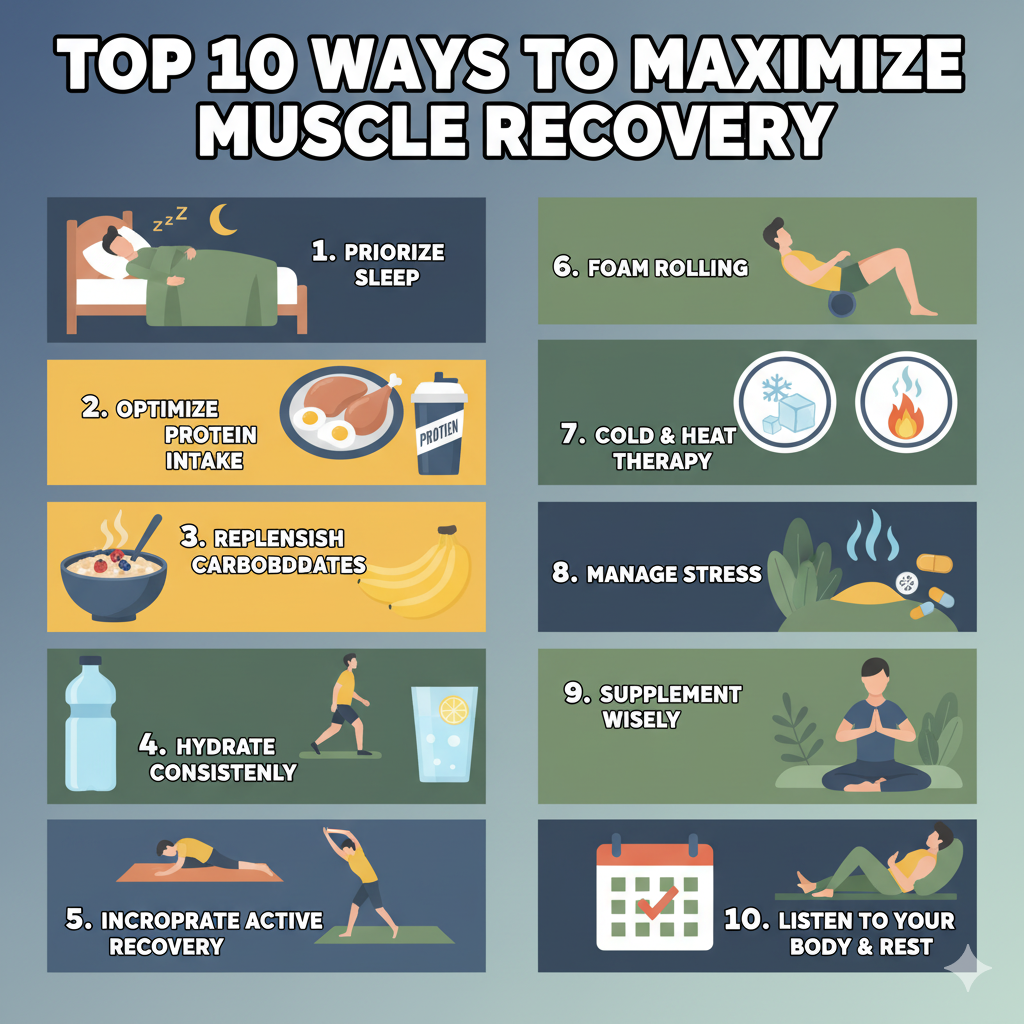 Top 10 Ways to Maximize Muscle Recovery – Optimize Creatine Gummies
